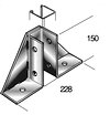 Delta Gusset Base Plate - Single