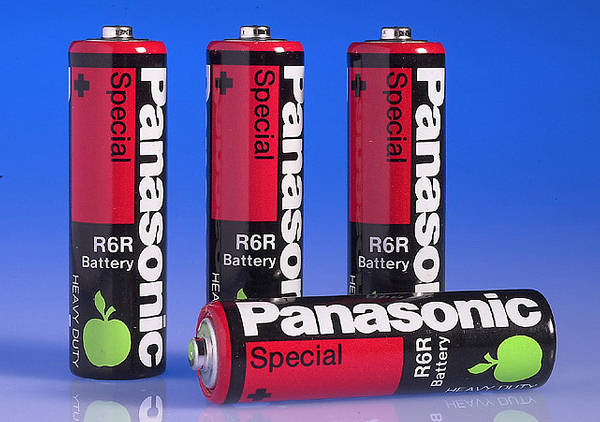 Panasonic Standard Batteries - Sizes PP3, 1289, PP9, PJ996, HP2, HP11 ...